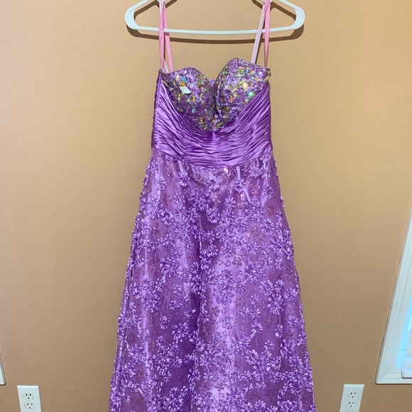 Alexia Designs | Dresses | Lilac Prom Dress By Pink By Alexia Designs ...